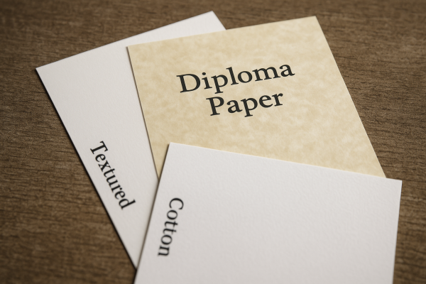 Best Paper for Diploma Printing: Weights & Finishes Guide